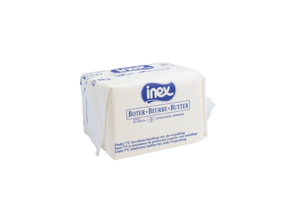 Beurre INEX motte 5kg - Maison Schoonbrodt